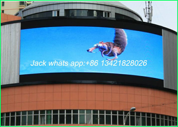 Easy Repair P10 Outdoor LED Billboard Rental Led Screen With Iron Cabinet