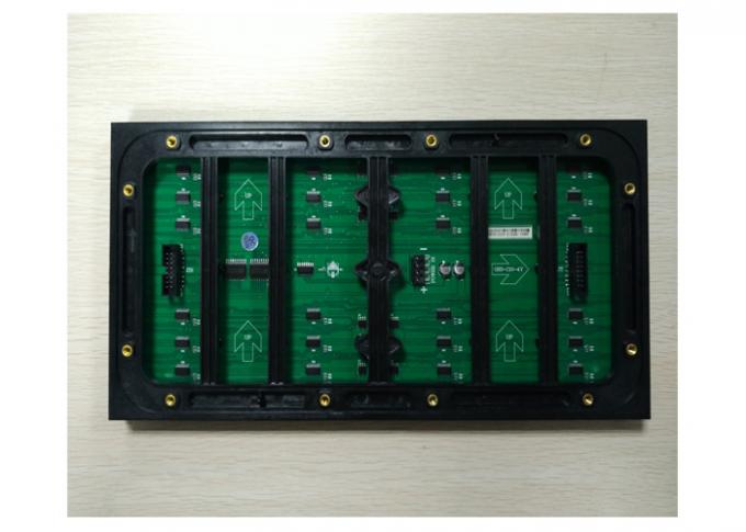 Wall Mounted P10 RGB LED Screen With Real Pixel 10000 Dots / ㎡ 320 * 160mm