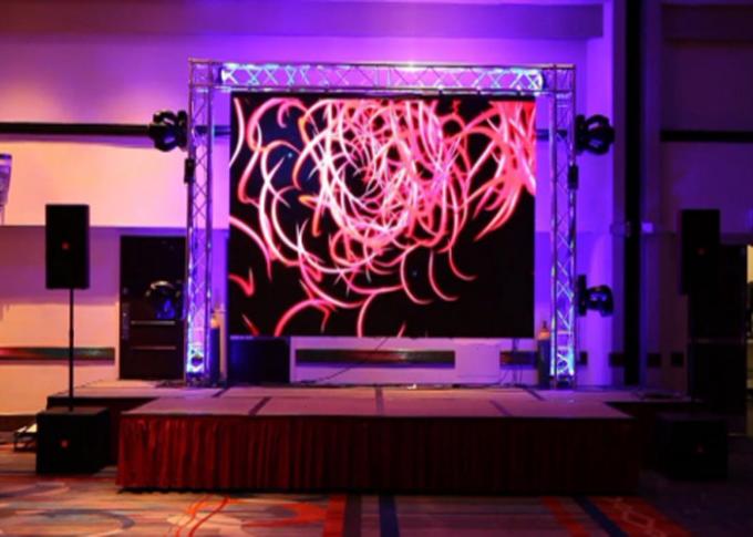 Seamless Splicing P4.81 Indoor Rental Led Screen Novastar System